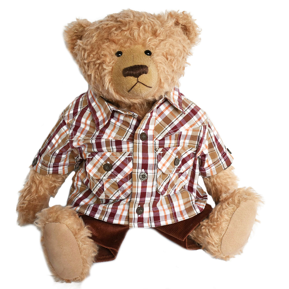 Baxter - Classic Handmade Light Tan Mohair Teddy Bear Artist ...